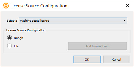 License Source Configuration